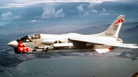 Solve Vought F 8e Crusader Of Vmf Aw 235 U S Marines Based Out Of
