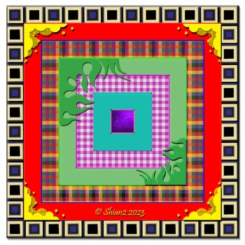 Solve Multiple Squares jigsaw puzzle online with 144 pieces