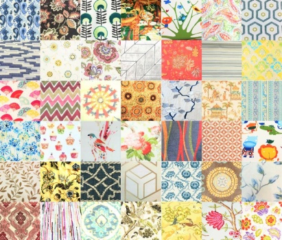 Solve PATCHWORK FABRICUT 5 jigsaw puzzle online with 72 pieces