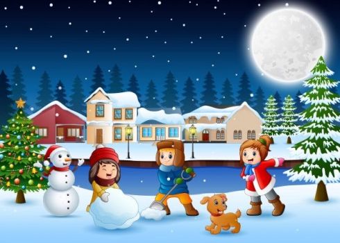 Solve Winter doesn’t go by without a snowman ⛄️ jigsaw puzzle online ...