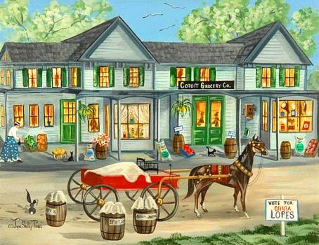 Solve Cotuit Grocery jigsaw puzzle online with 336 pieces