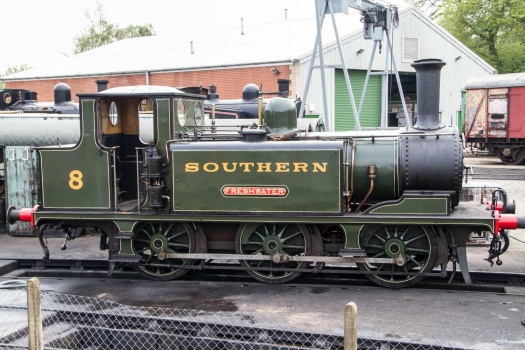 Solve isle of wight steam railway 05-05-2014 'A1X' (Terrier) Class 0-6 ...
