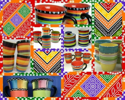 Solve Stax of Cups (1,187) jigsaw puzzle online with 80 pieces