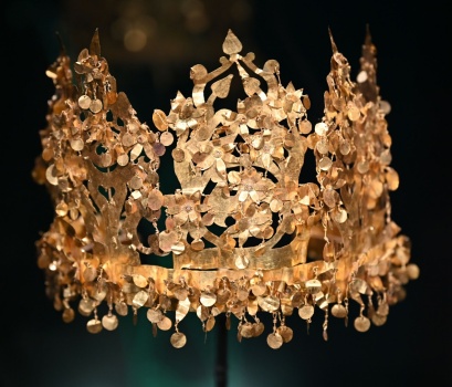 Solve Crown from Tomb VI (female owner) 1st century BCE-1st century CE ...