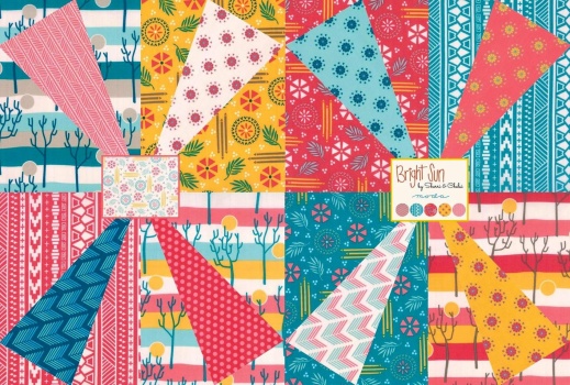 Solve Fabric patchwork jigsaw puzzle online with 70 pieces