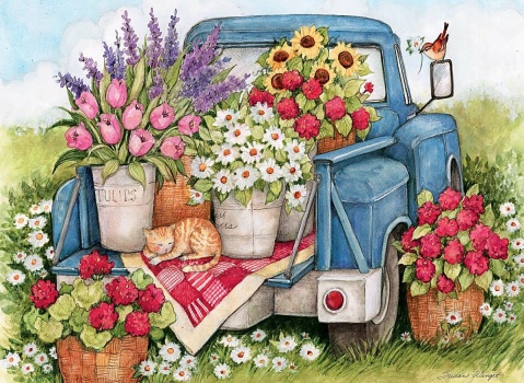 Solve Fresh Bunch (Small) jigsaw puzzle online with 48 pieces