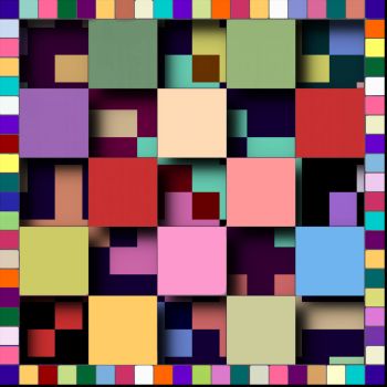 Solve Cool Squares.....especially up close and personal jigsaw puzzle ...