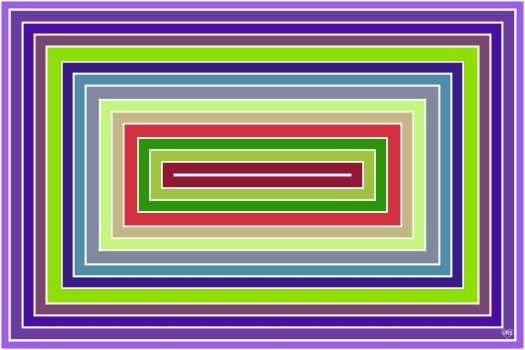 Solve Concentric Rectangles!! ~ H jigsaw puzzle online with 600 pieces