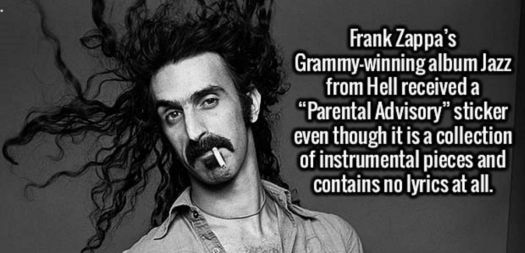 Solve Jazz from Hell album, all instrumental, received a "Parental ...