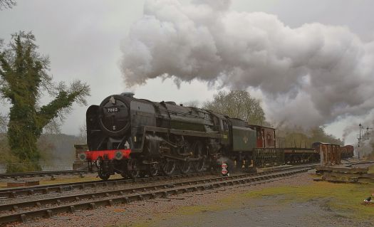 Solve BR Standard Class 7 Locomotive 70013 'Oliver Cromwell jigsaw ...