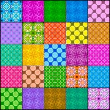 Solve Colorful Squares...... jigsaw puzzle online with 25 pieces