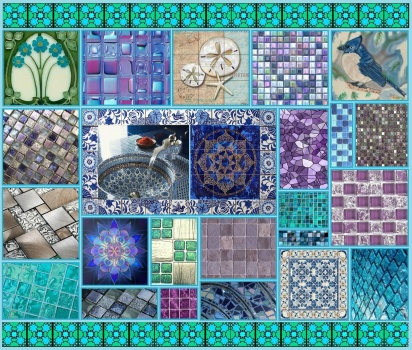 Solve Beautiful tiles jigsaw puzzle online with 180 pieces