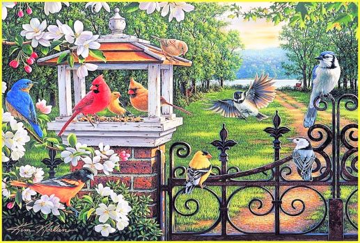 Solve Spring Melody jigsaw puzzle online with 294 pieces