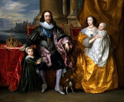 Solve King Charles I and Queen Henrietta Maria with their Eldest ...