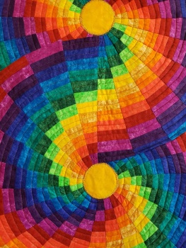 Solve Moebius Color Wheel jigsaw puzzle online with 63 pieces