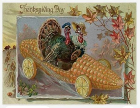 Solve Antique Thanksgiving Postcard - between 1890 and 1920 jigsaw ...