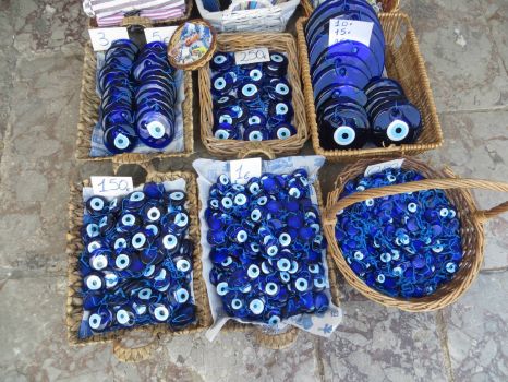 Solve Typical Greek superstition: the evil eye! jigsaw puzzle online ...