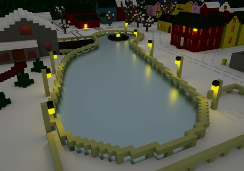 Solve Christmas night at ice rink (Strawbery Banke Museum, Portsmouth ...