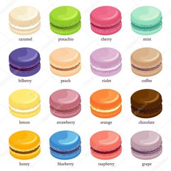 Solve Macaron colors jigsaw puzzle online with 100 pieces