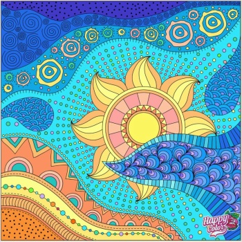 Solve happy color/ sunshine in the clouds jigsaw puzzle online with 144 ...