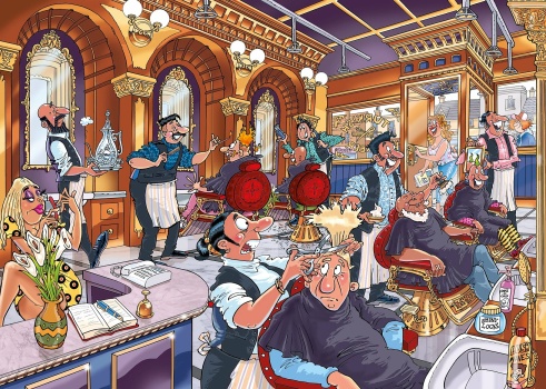 Solve A Little Off the Top jigsaw puzzle online with 300 pieces