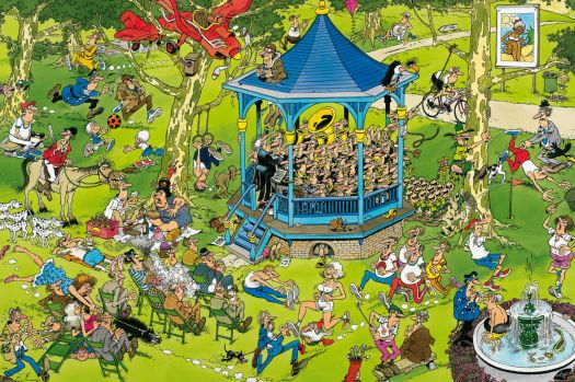 Solve busy park jigsaw puzzle online with 442 pieces