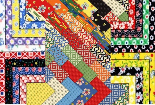 Solve Fabric patchwork jigsaw puzzle online with 70 pieces