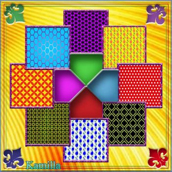 Solve Коллаж 100 jigsaw puzzle online with 100 pieces