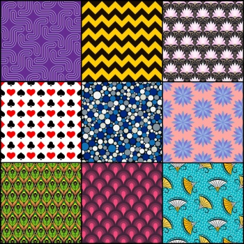 Solve Artistic patterns 75 jigsaw puzzle online with 144 pieces