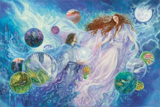 Solve Menk the Bubble Maker jigsaw puzzle online with 54 pieces