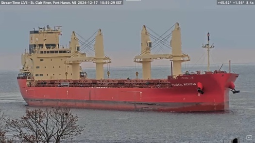 Solve Federal Michigan - Ocean-Going Freighter - Port Huron, MI (2024 ...