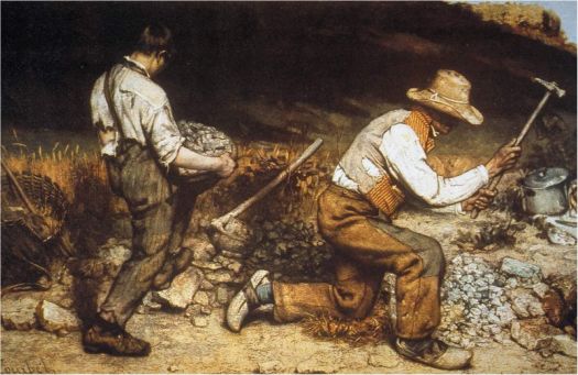 Solve Gustave Courbet—The Stone Breakers, 1849 jigsaw puzzle online ...