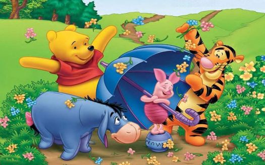 Solve Winnie the Pooh 65 jigsaw puzzle online with 570 pieces