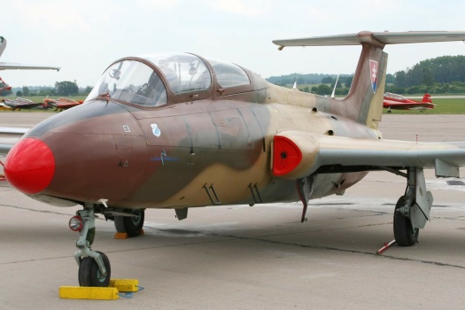 Solve Aero L-29 Delfin jigsaw puzzle online with 117 pieces