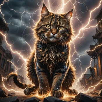 Solve Kitty power jigsaw puzzle online with 100 pieces