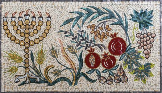 Solve The Seven Species of Israel jigsaw puzzle online with 209 pieces