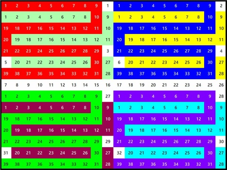 Solve Number 1237 rubber bands 300 jigsaw puzzle online with 300 pieces