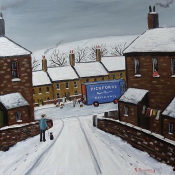 Solve "The new neighbours" by Reg Mummery jigsaw puzzle online with 36 ...