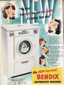 Solve Themes Vintage ads - Bendix Automatic Washer jigsaw puzzle online ...