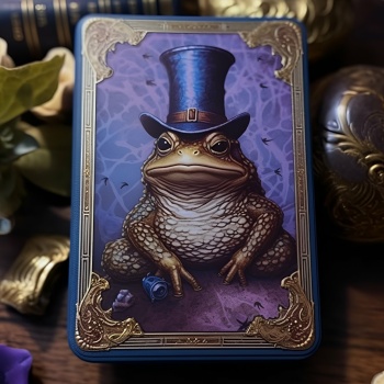 Solve Frog Card jigsaw puzzle online with 100 pieces