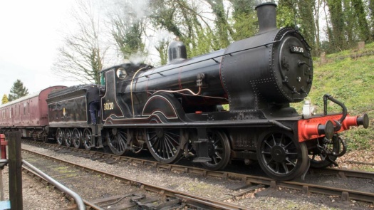 Solve battlefield line 01-04-2017 LSWR 'T9' Class 4-4-0 locomotive 1899 ...