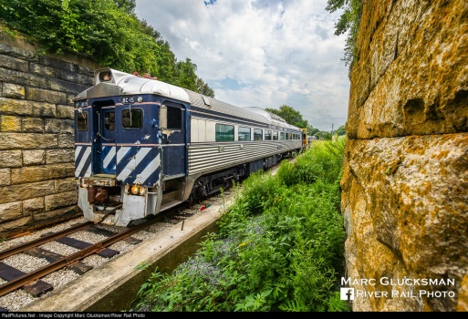 Solve A British Columbia Rail painted Budd RDC-1 in Rhode Island ...