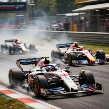 Solve Formula 1 Cars by Henry jigsaw puzzle online with 49 pieces