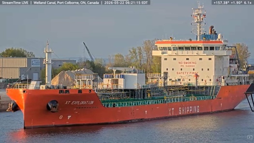 Solve XT Exploration - Ocean-Going Tanker - Welland Canal (2026-05-22 ...