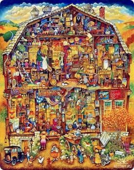 Solve Playing House jigsaw puzzle online with 80 pieces