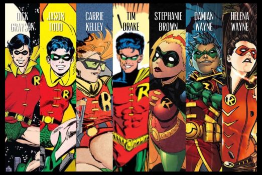 Solve The Evolution of Robin (DC Comics) jigsaw puzzle online with 384 ...