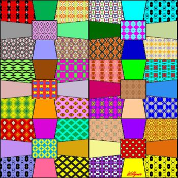 Solve new patterns jigsaw puzzle online with 256 pieces