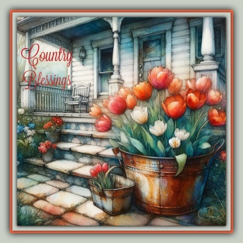 Solve Country Blessings jigsaw puzzle online with 64 pieces