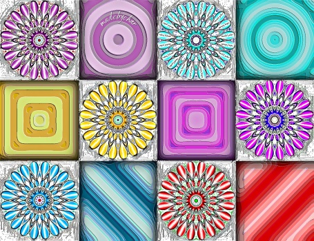 Solve 12 Mini Puzzles... jigsaw puzzle online with 450 pieces