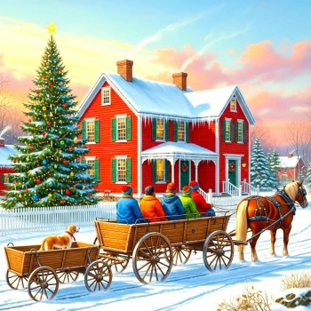 Solve Traveling the Old Fashioned Way.... jigsaw puzzle online with 16 ...